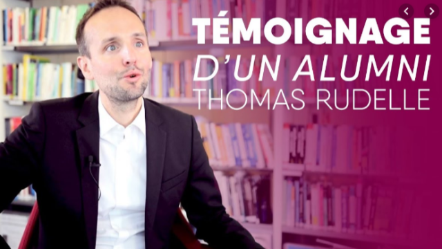 Thomas Rudelle (ISC Paris 2003) : son fil rouge ISC Paris | ISC Paris ...